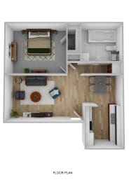 Floor Plans of Villa Bella in Euless, TX